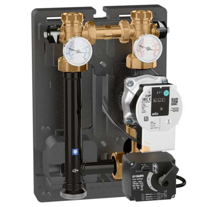 BIM objects - Free download! Thermostatic regulating unit for heating ...