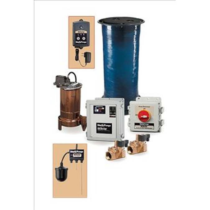 BIM objects - Free download! ELV Simplex Sump Pump System with ...