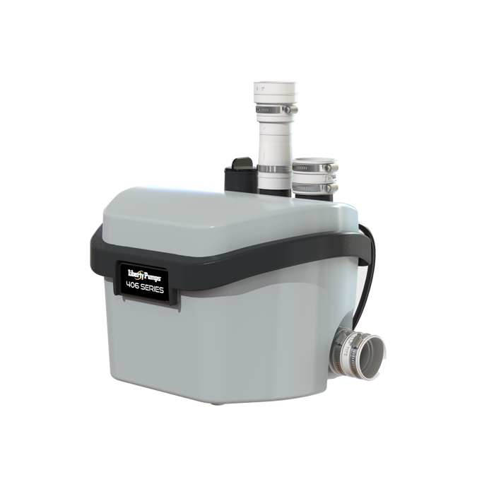 BIM object - 無料でダウンロードができます。 Model 406 Compact Drain Pump - 1/6 hp ...