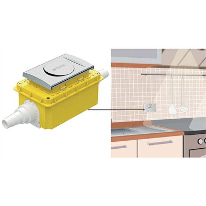 Об'єкти BIM – скачати безкоштовно! GAS BOX - Recessed ball valve for ...