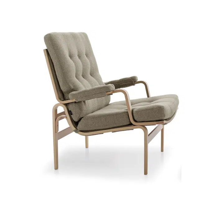 BIM objects - Free download! Ingrid Low Easy Chair | BIMobject