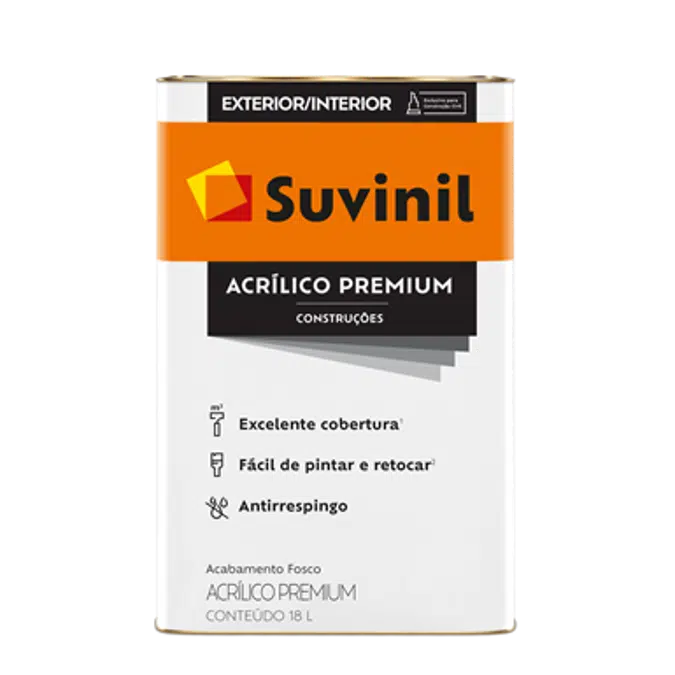 BIM objects - Free download! Suvinil Premium Acrylic Constructions ...