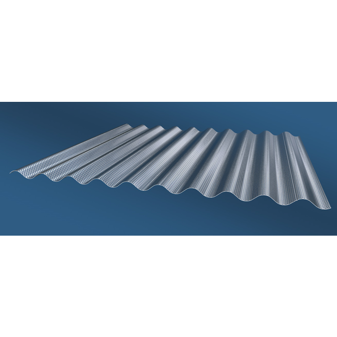 BIM objects - Free download! BEMO WP42-160 perforated corrugated ...