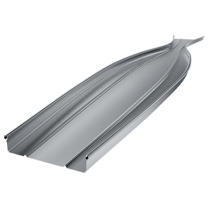 BIM objects - Free download! BEMO Standing Seam N65 MONRO FREEFORM ...