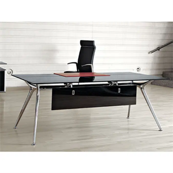 BIM objects - Free download! Arkitek Rectangular Desks | BIMobject