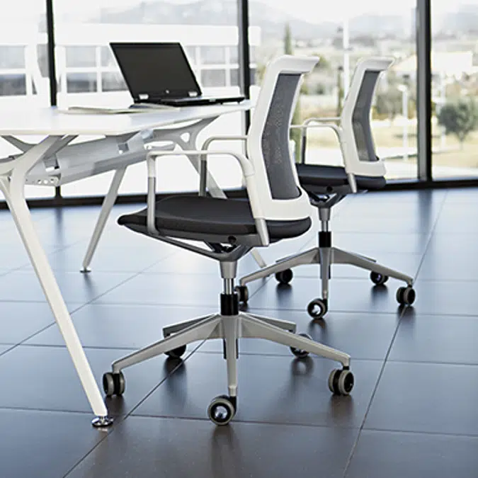 BIM objects - Free download! Urban Plus 30 - Technical Mesh Back Rest ...