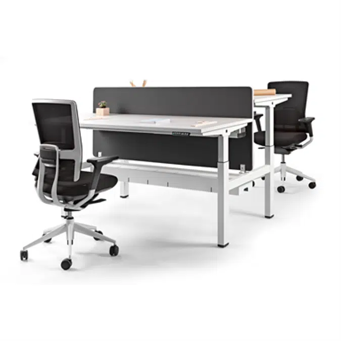 BIM objects - Free download! Mobility Pro_Desks with electronic ...