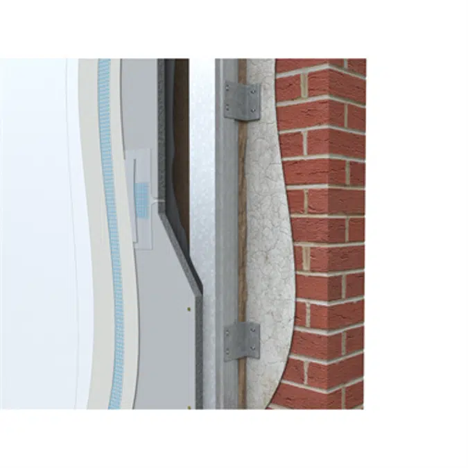 BIM objects - Free download! WL121C.es Aquapanel - External wall for ...