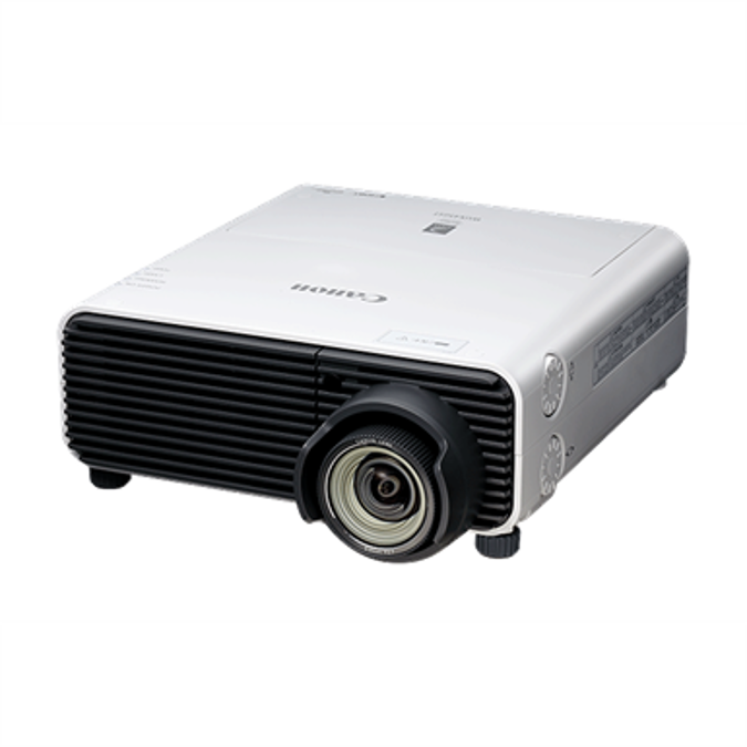 BIM objects - Free download! Canon REALiS WUX450ST D Pro AV Short Throw ...