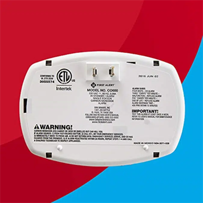 BIM objects - Free download! First Alert CO600 Plug-In Carbon Monoxide ... BIM objects - Free download! First Alert CO600 Plug-In Carbon Monoxide ...