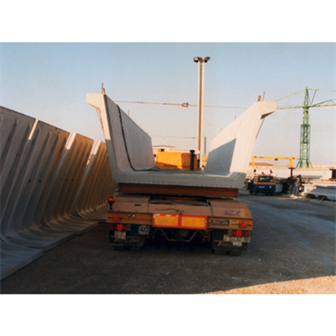 Objetos BIM - ¡Descarga gratis! Viga artesa de puente | BIMobject