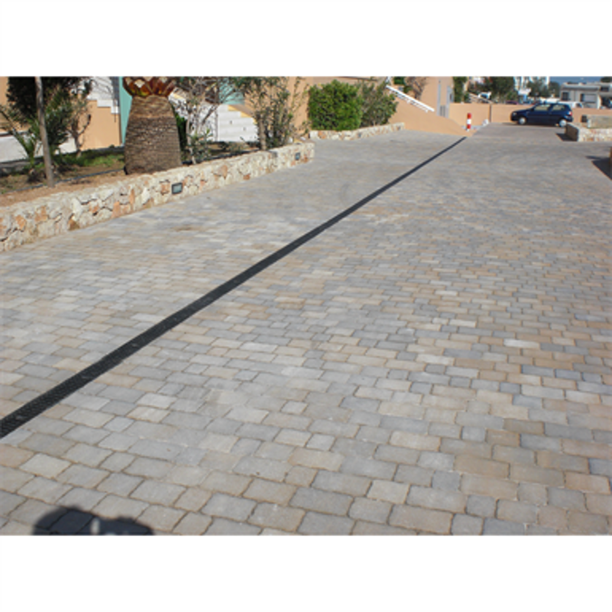 BIM object - ดาวน์โหลดฟรี! Concrete paving blocks | BIMobject