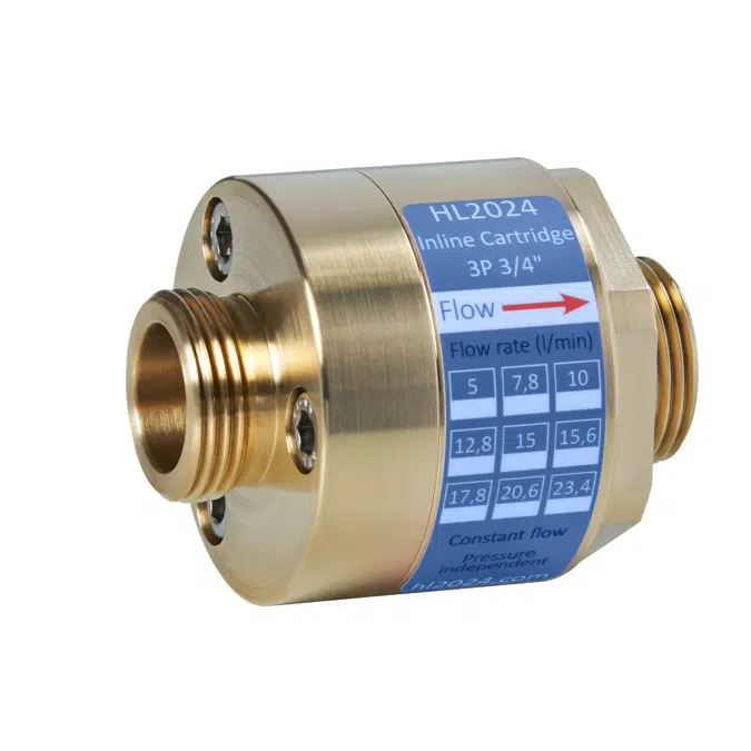 Objetos BIM - ¡Descarga gratis! HL2024 Control Flow 3P Inline 3/4" EC ...