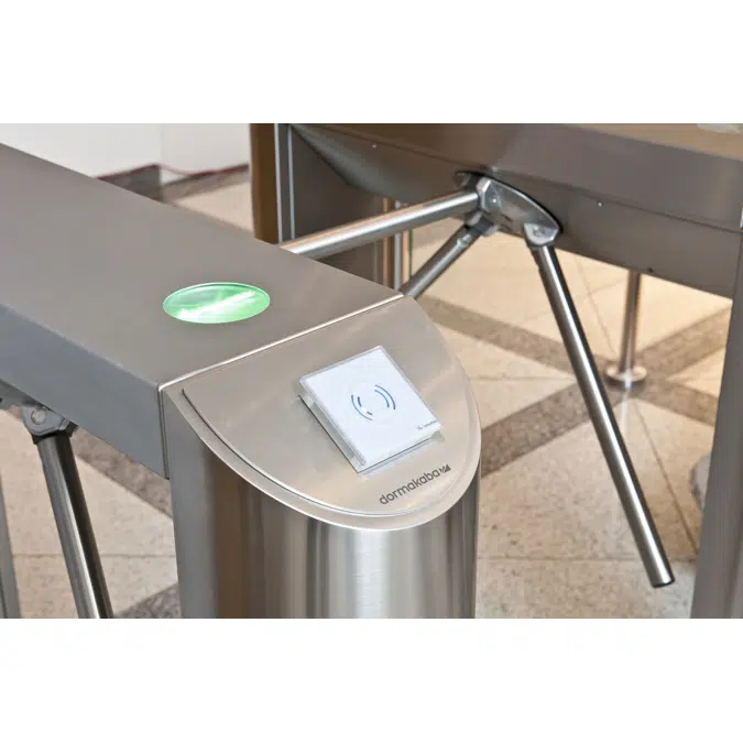 BIM objects - Free download! Tripod Barrier Kerberos TPB-E01 | BIMobject