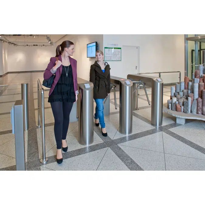 BIM objects - Free download! Tripod Barrier Kerberos TPB-E01 | BIMobject