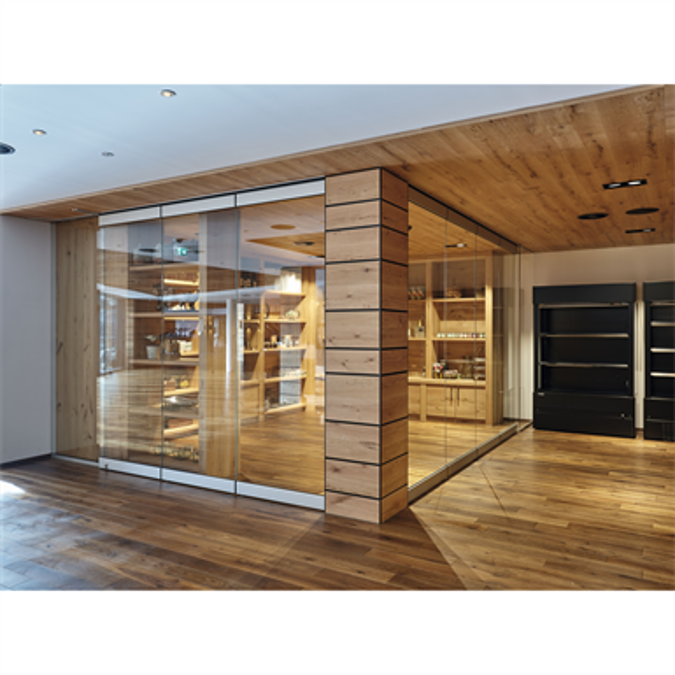 BIM objects - Free download! Horizontal Sliding Wall System HSW EASY ...