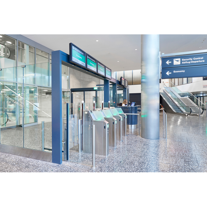 BIM objects - Free download! Self-Boarding Gate Argus HSB-M03 | BIMobject