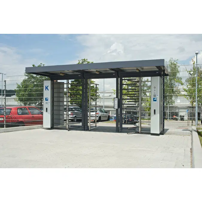 BIM objects - Free download! Full Height Turnstile Kentaur FTS-E01 ...
