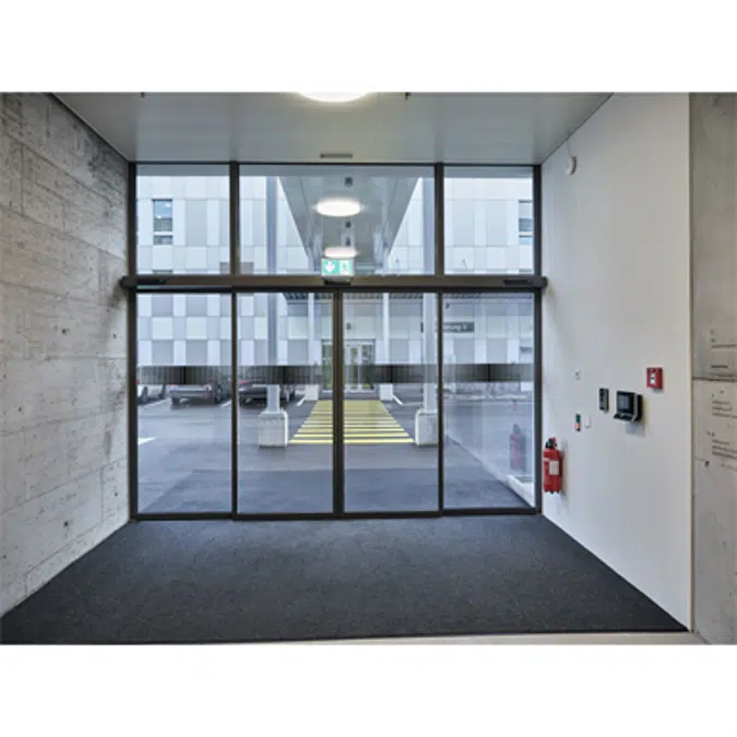 BIM objects - Free download! Sliding Door ST FLEX Green Single Panel ...