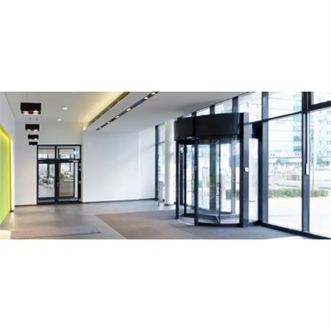 BIM objects - Free download! Revolving Door, KTV III 4-Wing Night ...