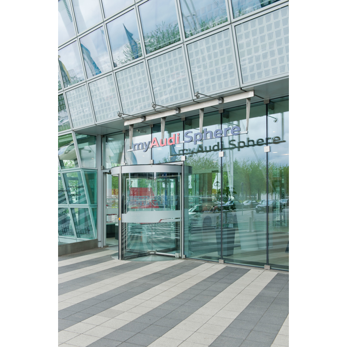 BIM objects - Free download! Security Revolving Door Geryon SRD-E01 ...