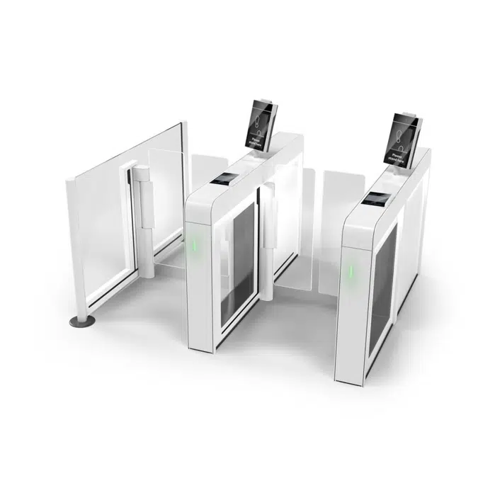 BIM objects - Free download! Speedgate Turnstile Argus Air for Airport ...