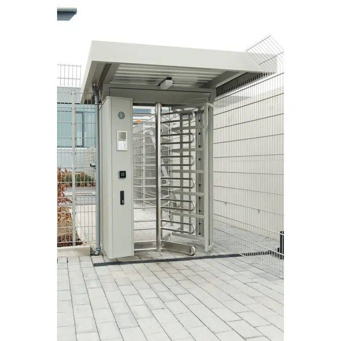 BIM objects - Free download! Full Height Turnstile Kentaur FTS-E02 ...