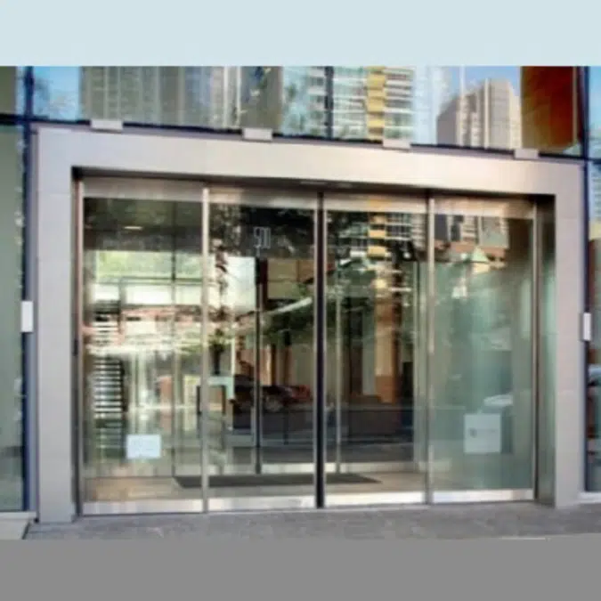Laden Sie kostenfreie BIM-Inhalte aus BIMobject Automatic Sliding Door ...