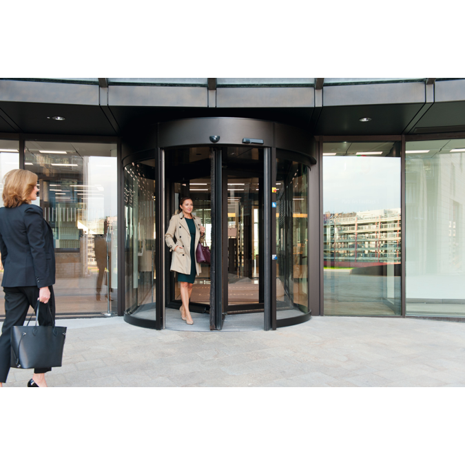BIM objects - Free download! Revolving Door KTV 3 | BIMobject