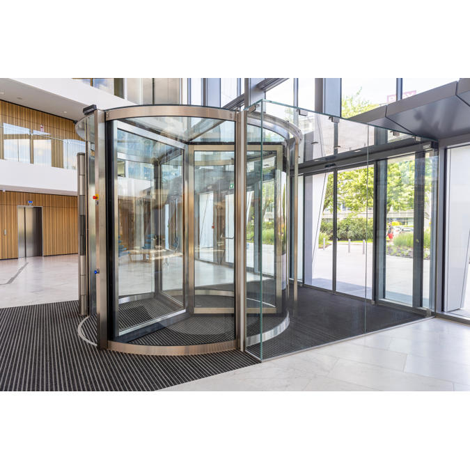 BIM objects - Free download! Revolving Door KTV 3 | BIMobject