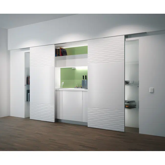 BIM objects - Free download! Sliding Door Operator CS80 MAGNEO | BIMobject