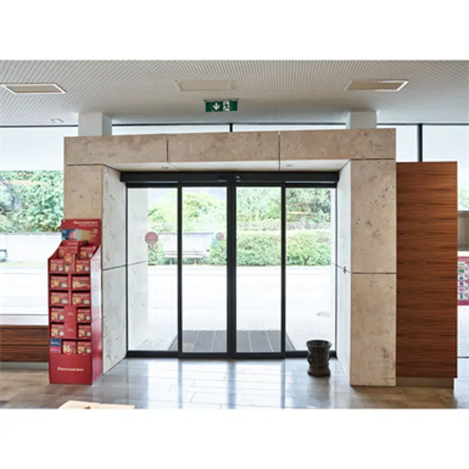 Objets BIM et CAO - Portes coulissantes - Sliding Door ST Flex Green ...