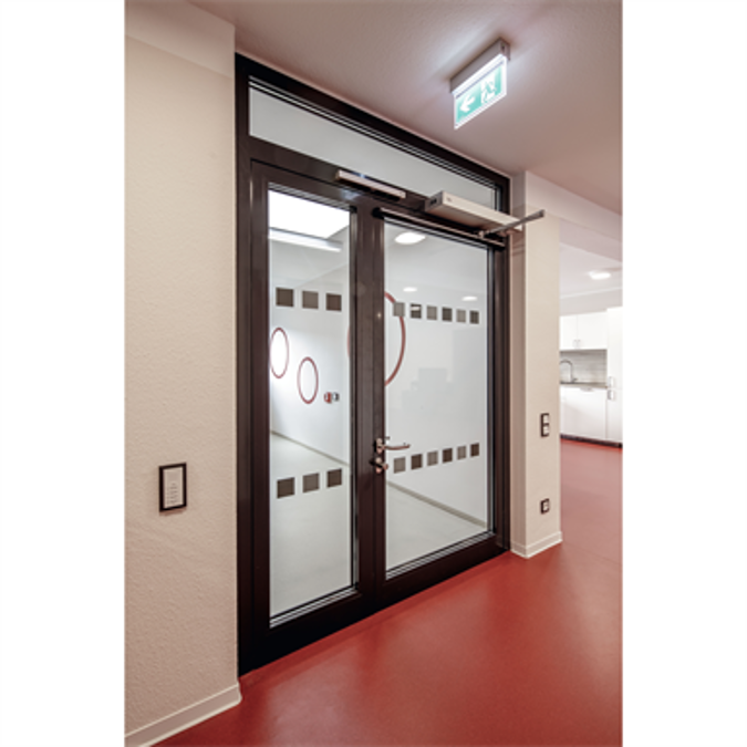 BIM objects - Free download! Swing Door Operator ED100 / ED250 | BIMobject