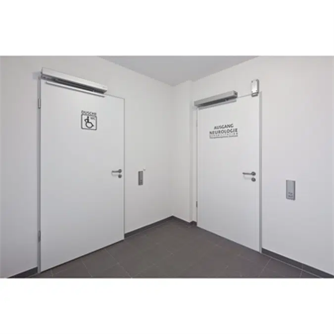 Objetos BIM - ¡Descarga gratis! Swing Door Operator ED100 / ED250 ...
