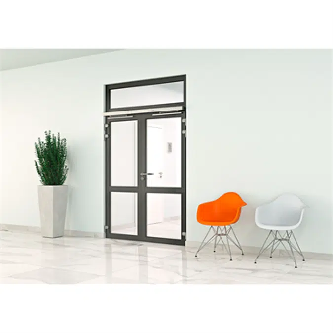 Objetos BIM - ¡Descarga gratis! Swing Door Operator ED250 Double CW R15 ...
