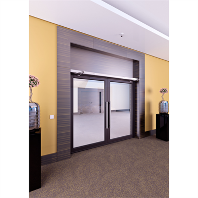 BIM objects - Free download! Swing Door Operator ED250 Double CW R15 ...