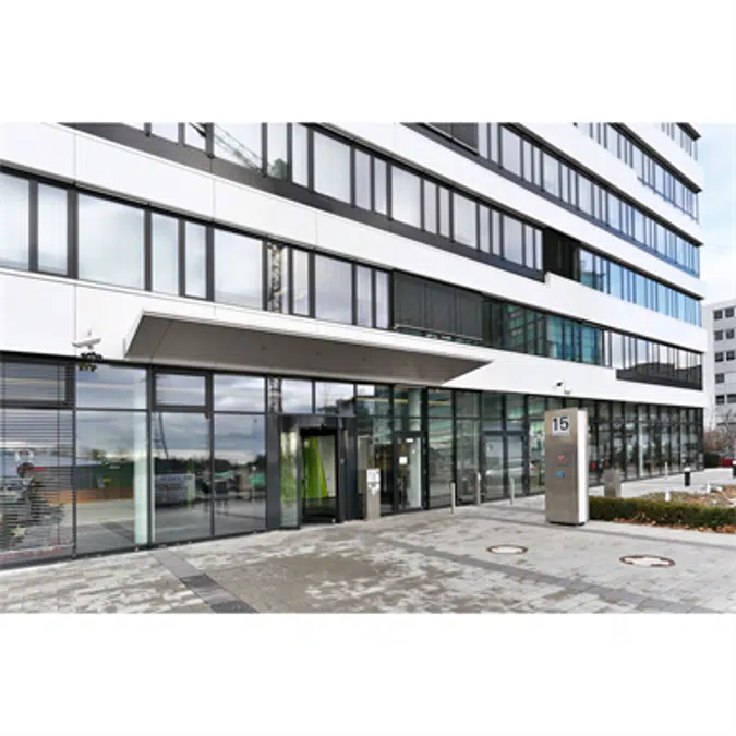 BIM objects - Free download! Revolving Door KTV-3 Night Shield External ...