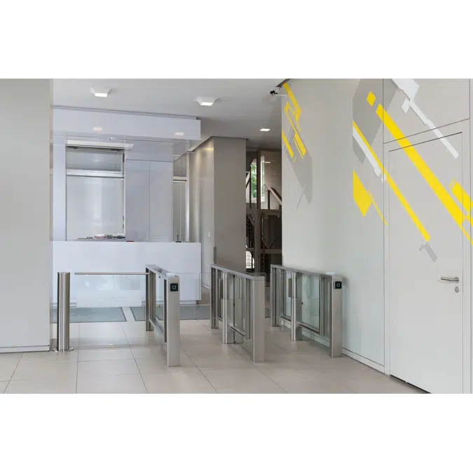 BIM objects - Free download! Half-height Sensor Barrier Argus HSB-E08 ...