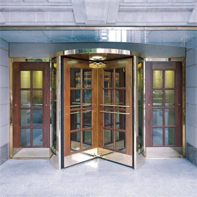 BIM objects - Free download! Revolving Door, Crane 3000 HR-15 | BIMobject