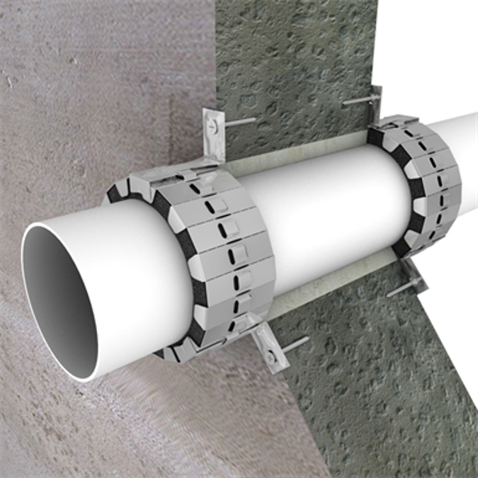 BIM objects - Free download! Fire Collar for Combustible Pipes | BIMobject