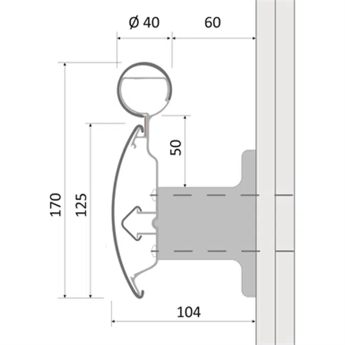 BIM objects - Free download! Bumper handrails / BH.170 | BIMobject