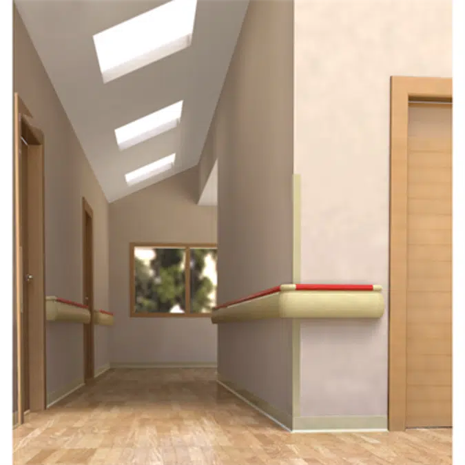 BIM objects - Free download! Bumper handrails / BH.170 | BIMobject