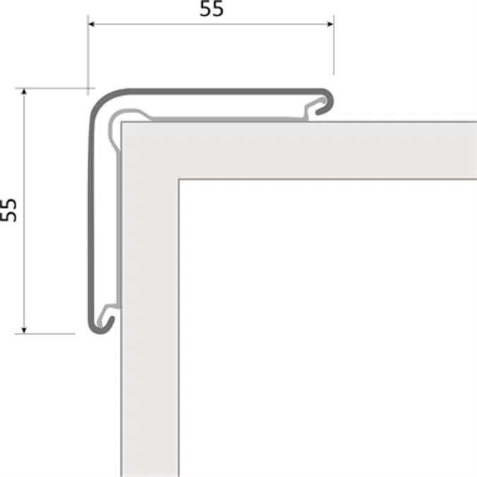 BIM objects - Free download! Corner guard / CG.55 | BIMobject
