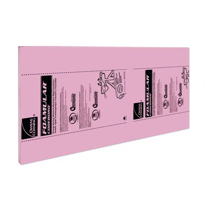 BIM objects - Free download! FOAMULAR® CodeBord-3.5x48x96 | BIMobject