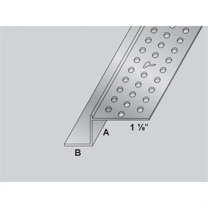 BIM objects - Free download! Silver Architectural Z Shadow Bead | BIMobject