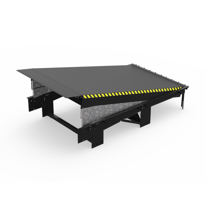 BIM objects - Free download! Swing lip Jumbo dock leveller 232jNG ...