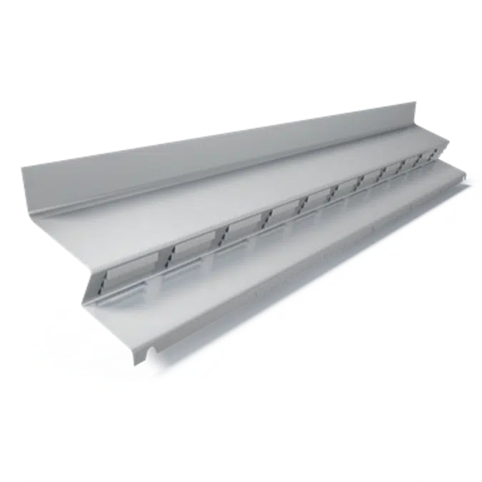 BIM objects - Free download! Ridge against wall with airing FMV3 model ...