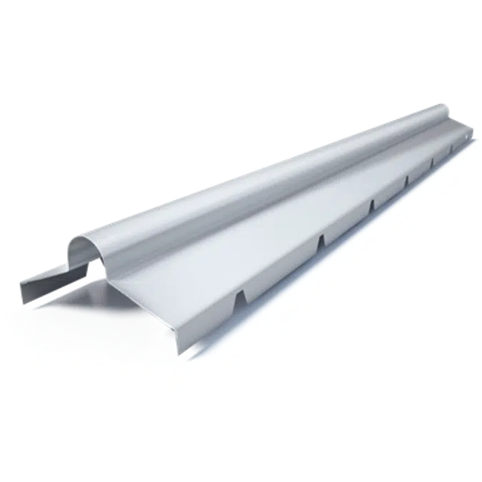 BIM objects - Free download! Double ridge with flange DP2 model 45 ...