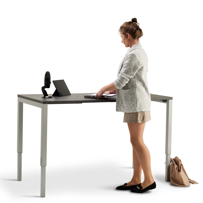 BIM objects - Free download! Crown 1800 x 800mm Height Adjustable Sit ...