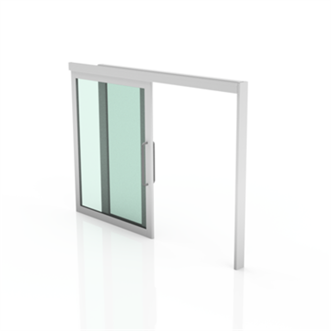 BIM objects - Free download! Flo-Motion Single Door - Type F01 | BIMobject